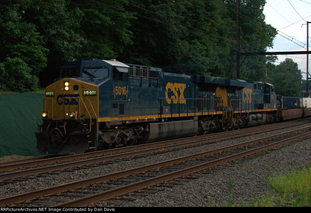 CSX AC60CW 5016 leads L036-10